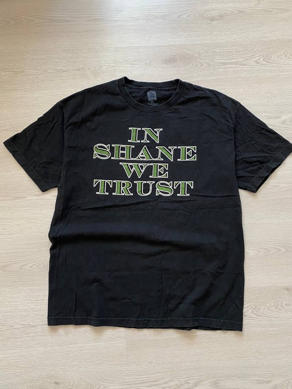 Vintage Vintage WWE Shane McMahon "In Shane We Trust" Money Tee | Grailed