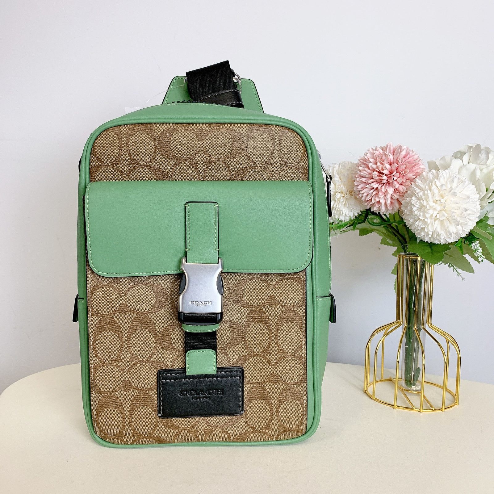 Coach Coach CR268 Track Pack In Colorblock Signature Canvas IN | Grailed