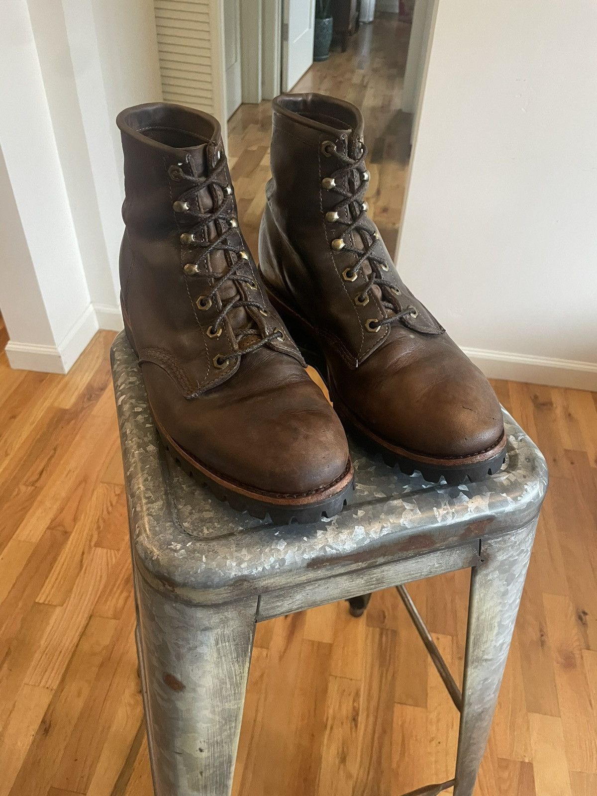 Chippewa Vintage Chippewa boots with new Vibram sole | Grailed