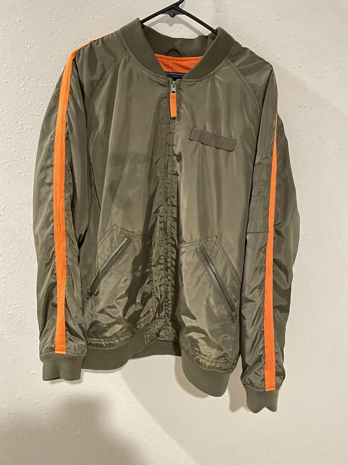 Bomber Jacket × Streetwear × Thrifted Striped Vintage Bomber | Grailed