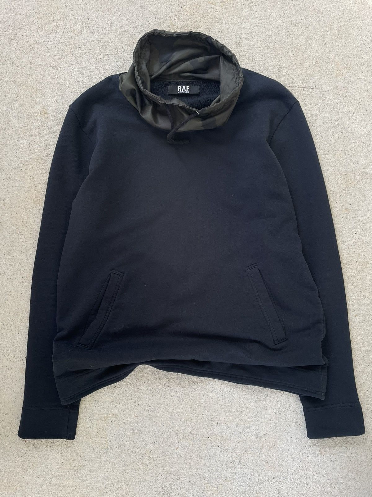 Raf Simons × Raf by Raf Simons Raf by Raf Simons Funnel Camo Neck ...