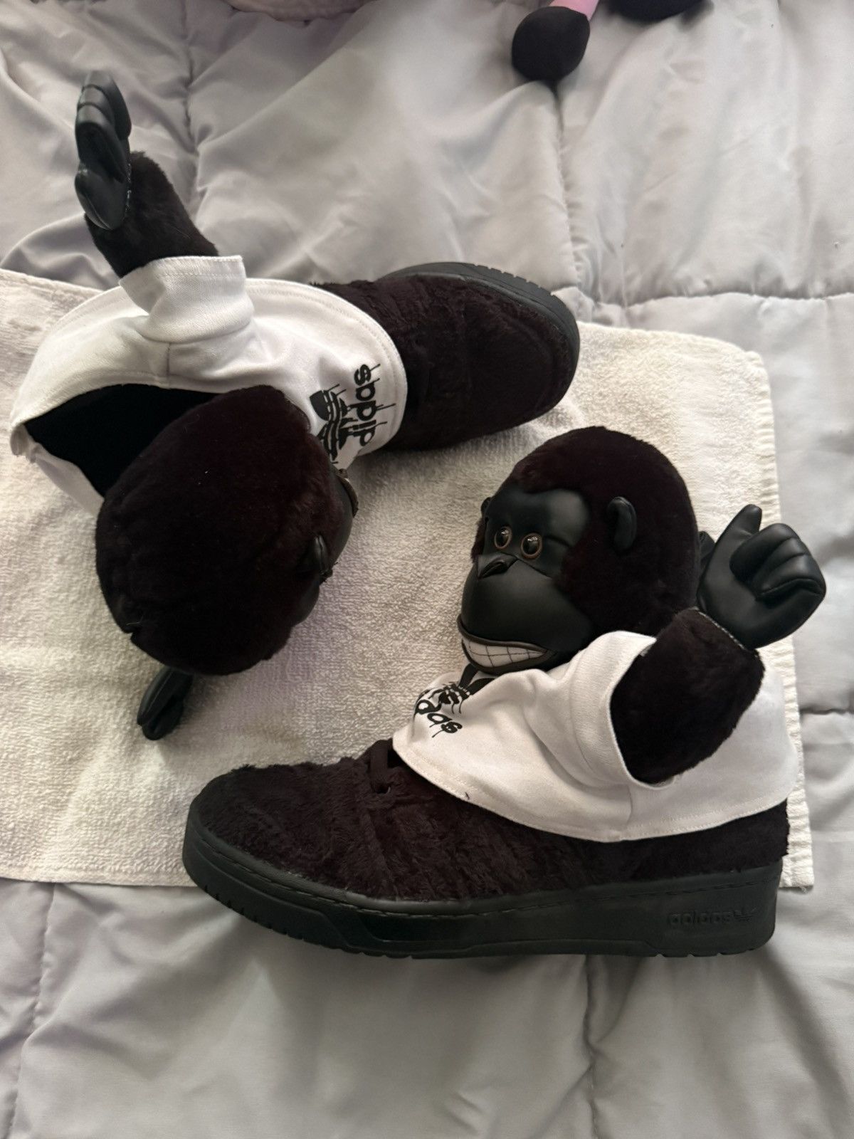 Adidas Adidas X JS gorilla shoes | Grailed