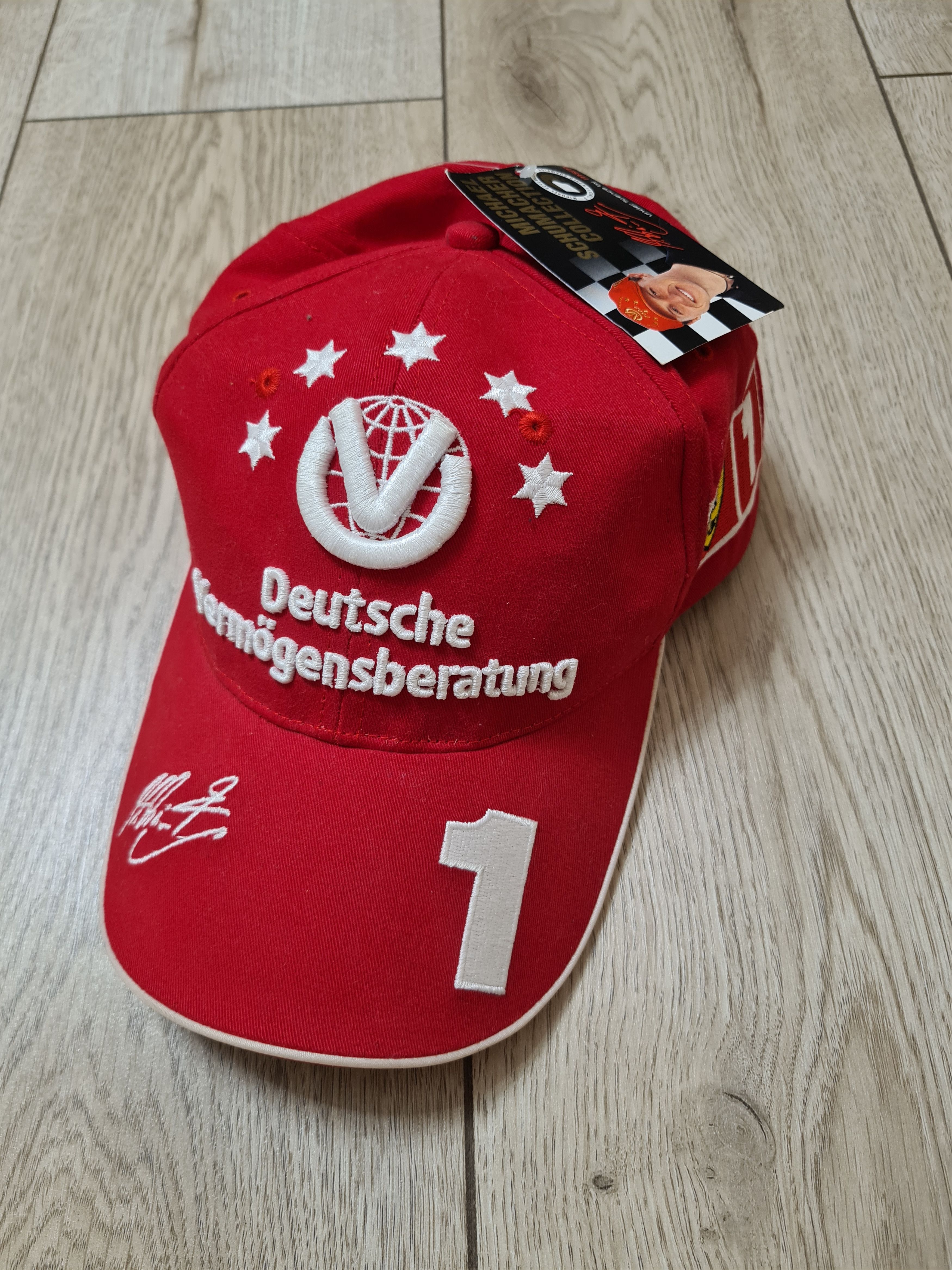 Ferrari FERRARI CAP NEW VINTAGE TAG SCHUMACHER CAP FORMULA 1 CAP | Grailed
