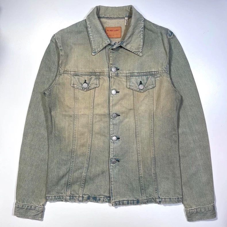 Helmut Lang Helmut Lang size 44 1998 Long Denim Jacket -DMC | Grailed