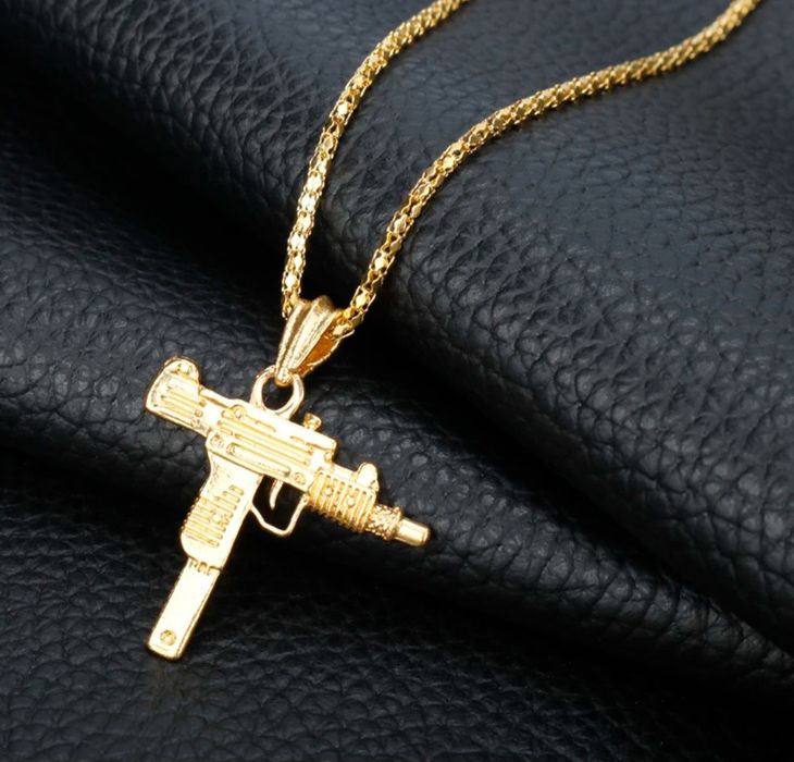 Custom Uzi Custom Golden Necklace | Grailed