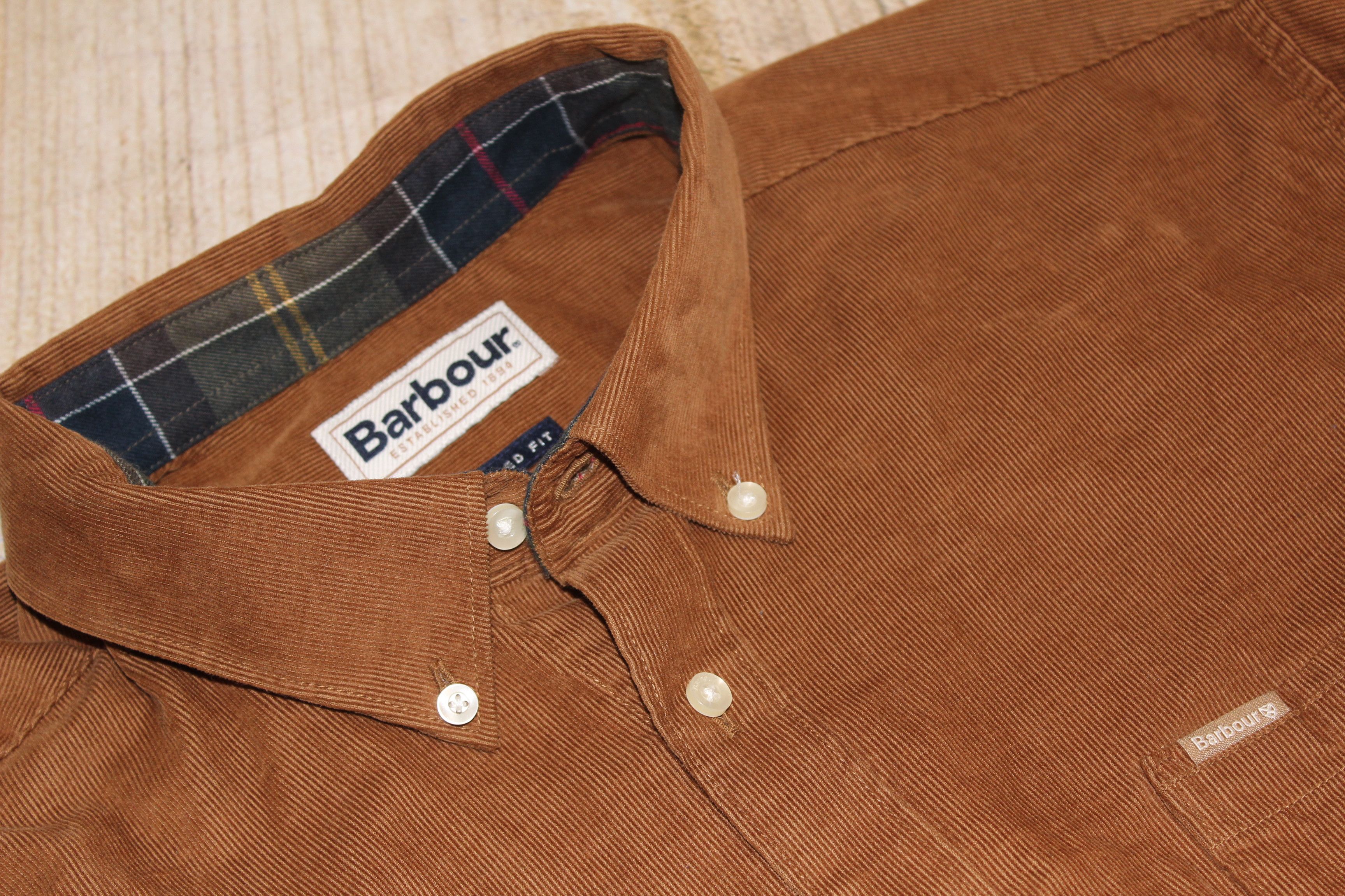 Barbour Barbour Long Sleeve Corduroy Button Down Shirt Size M/L | Grailed