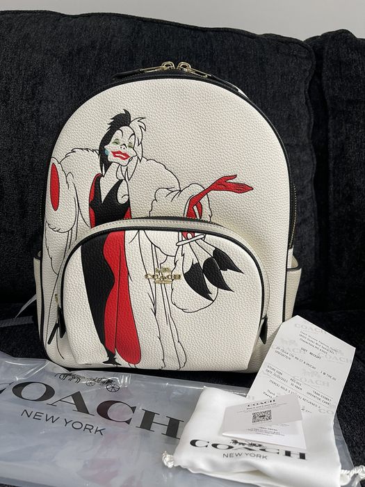 Disney Disney x Coach Cruella Motif leather Backpack | Grailed