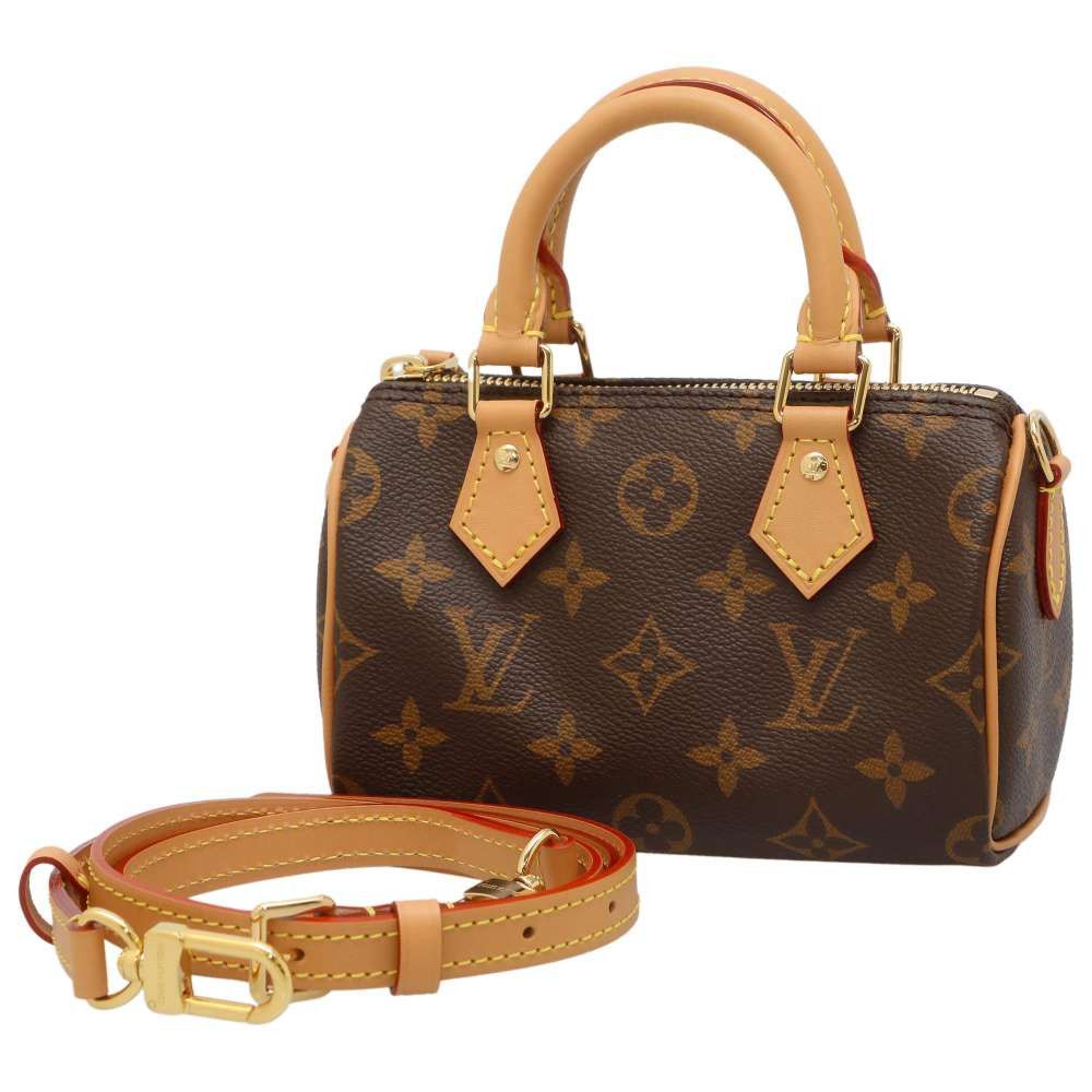 Louis Vuitton Louis Vuitton Shoulder Bag Nano Speedy Mini Bag | Grailed