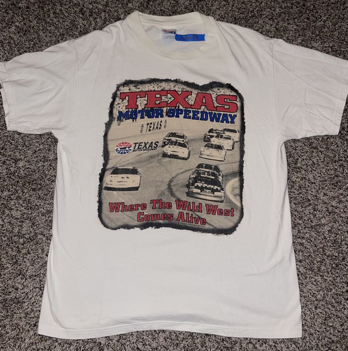 Vintage Nascar Texas Motor Speedway T-Shirt Size L 22x29 | Grailed