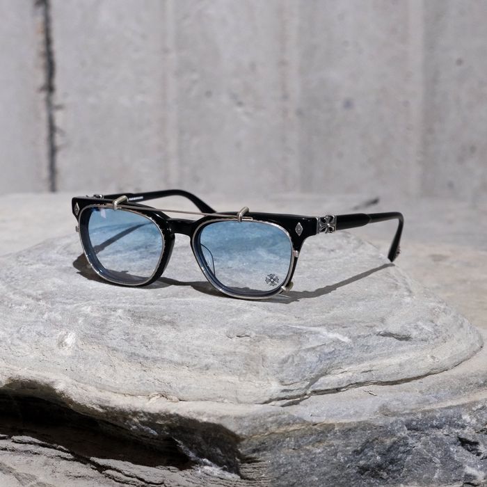 Chrome Hearts CHROME HEARTS PUMP ME GLASSES WITH CLIP LENSES | Grailed