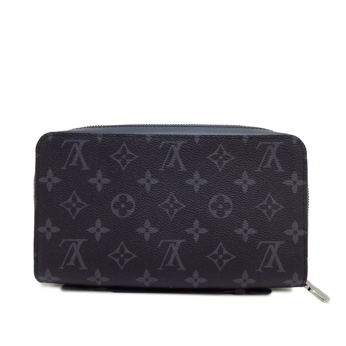 Louis Vuitton LOUIS VUITTON Monogram Eclipse Zippy XL Wallet Long ...