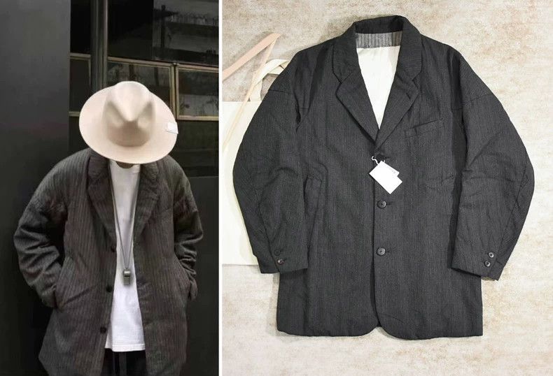Visvim Visvim Visvim Galen Wool Jacket Herringbone Charcoal-2506 | Grailed