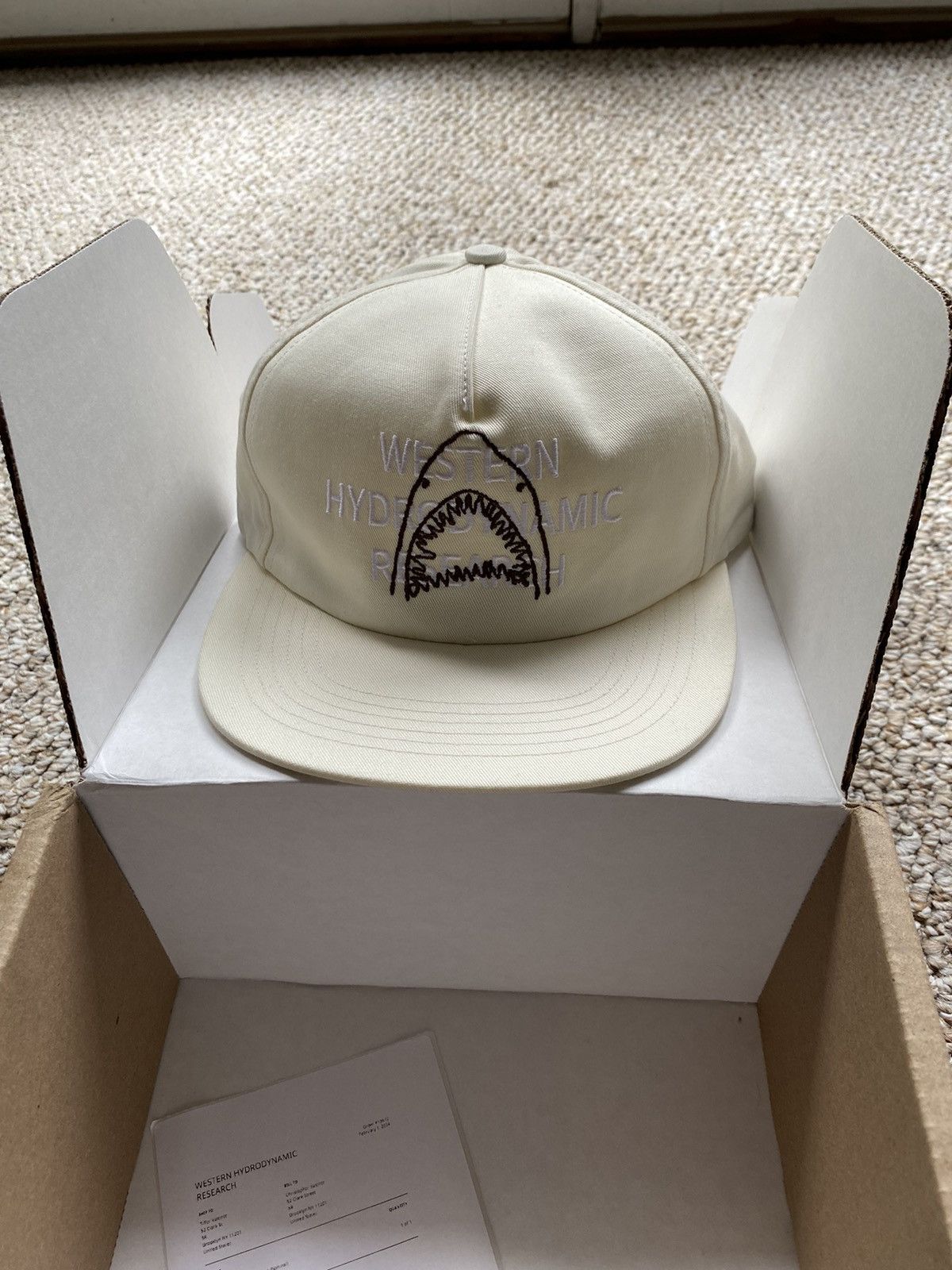 WHR Great white shark jaws hat | Grailed
