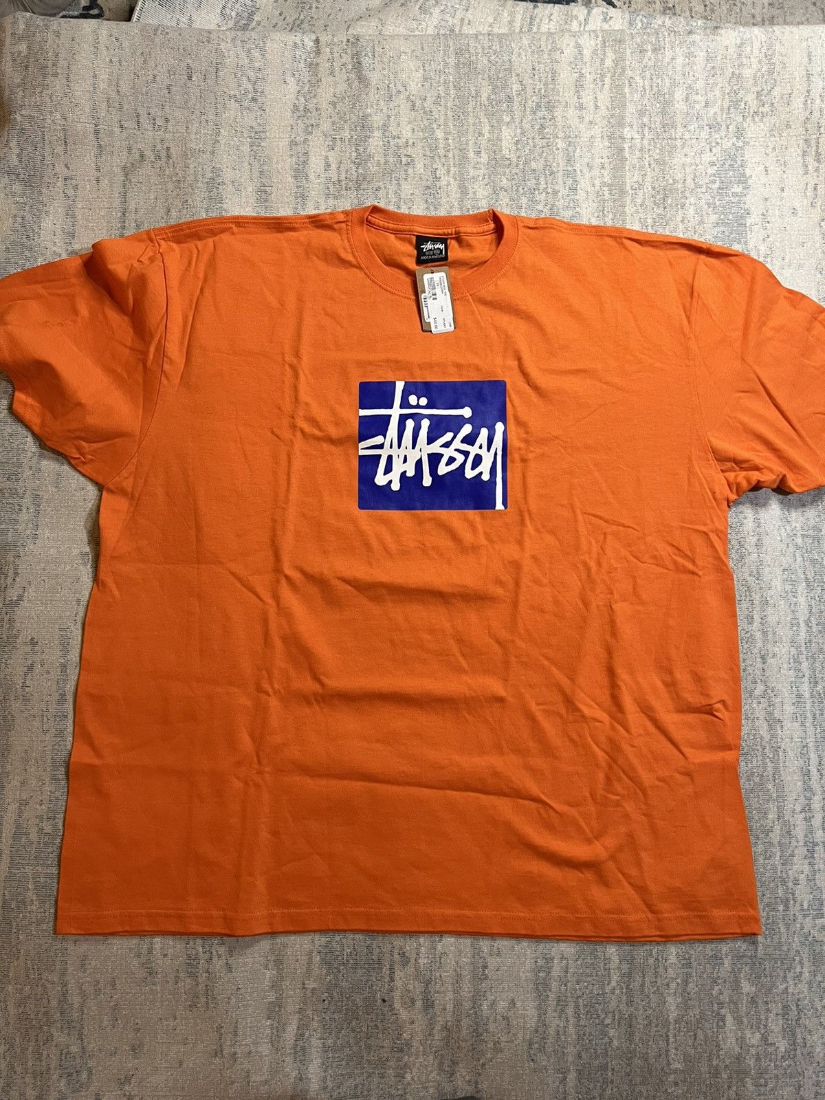 Stussy Stussy Block Stock Tee Shirt | Grailed