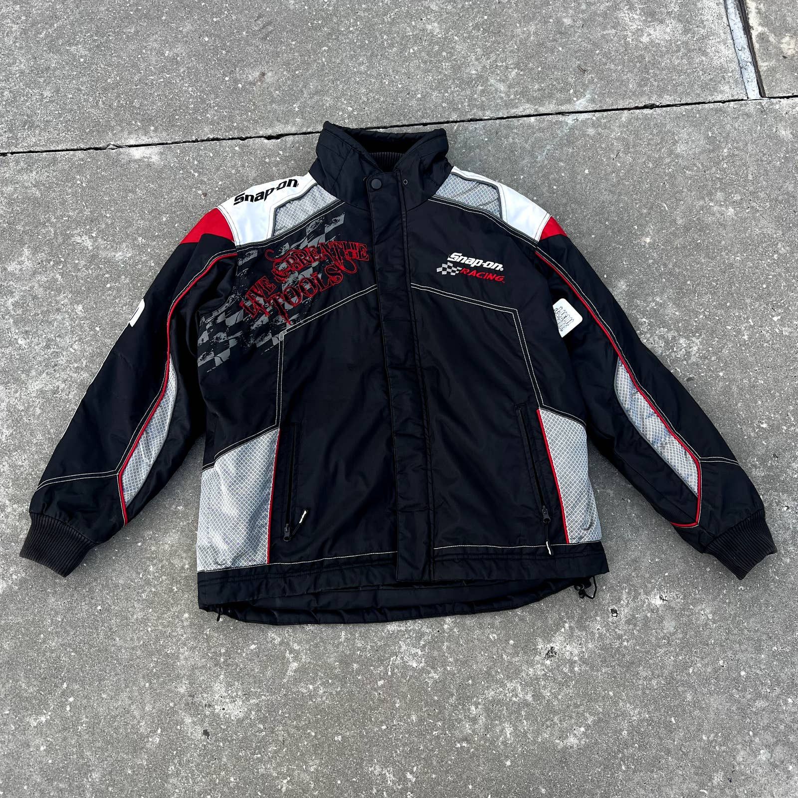 Vintage RARE Snap On Tools Racing Drivers Insulated Winter Jacket | Grailed