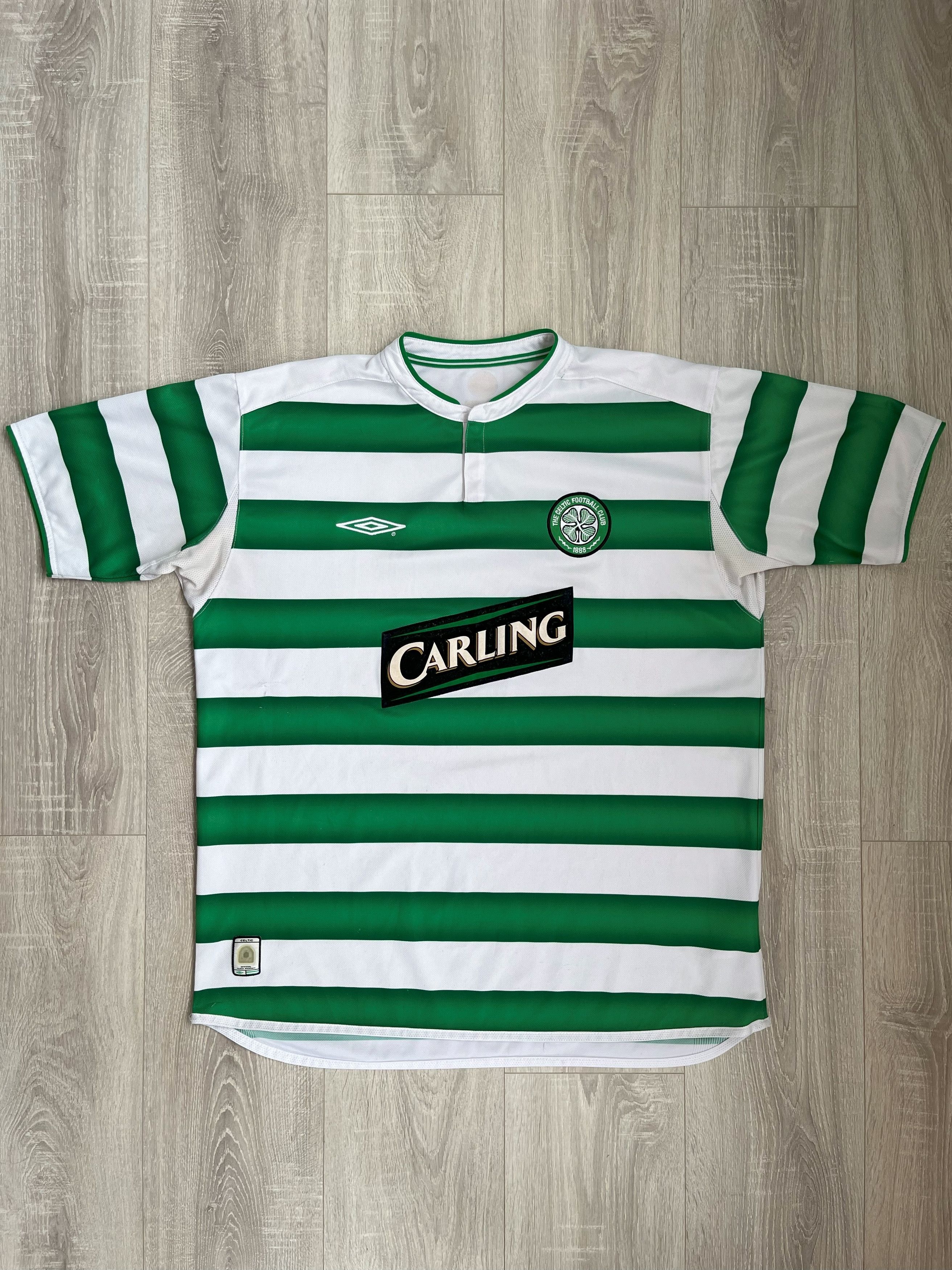 Soccer Jersey × Umbro × Vintage Vintage Umbro Celtic Jersey 2003 - 2004 ...
