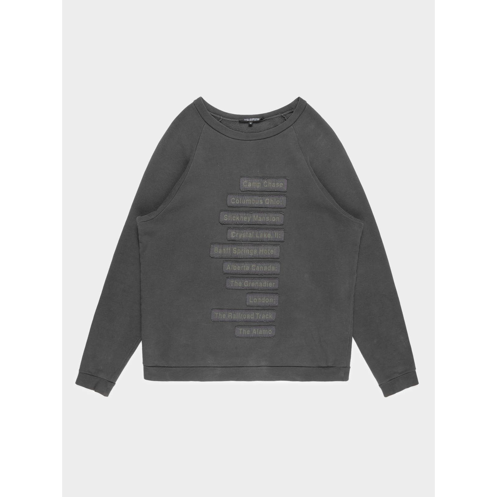 Raf Simons Haunted Places Crewneck | Grailed