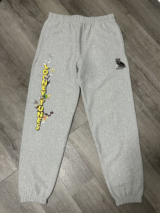 Octobers Very Own OVO x Looney Tunes Wordmark Sweatpants | Grailed
