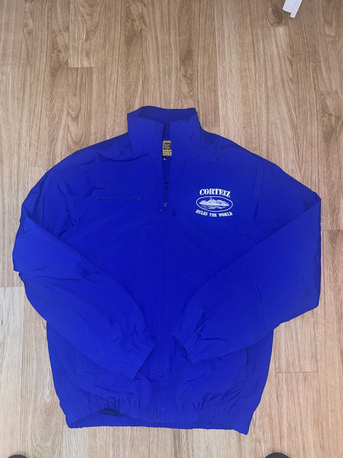 Corteiz Corteiz Shukashuku Track jacket royal blue | Grailed
