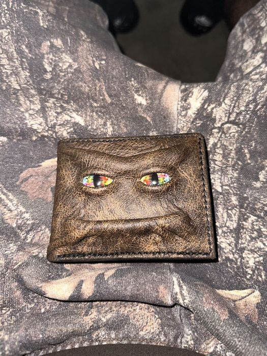 Vintage Grunge Creepy Reptilian Monster Wallet Leather With Eyes | Grailed