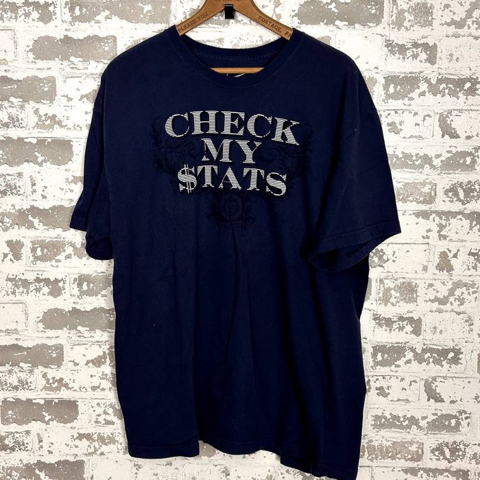 Nike LeBron James Shirt Check My Stats L23 Size XL | Grailed