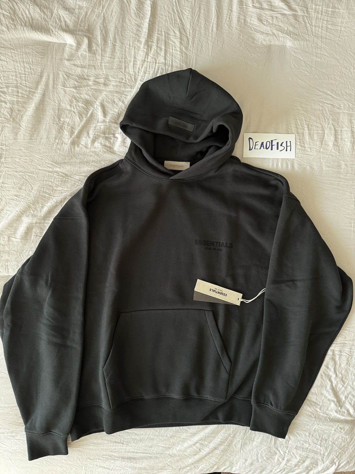 Essentials × Fear of God × Streetwear Fear of God Essentials Hoodie Stretch Limo SS22 | Grailed