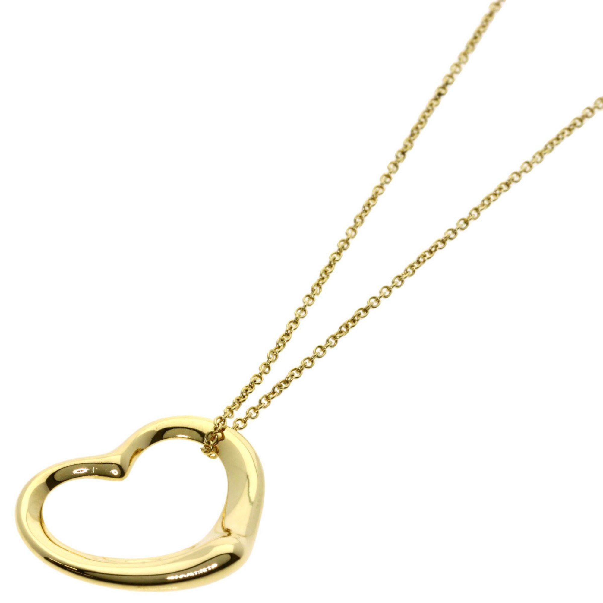Tiffany & Co. Tiffany Heart Necklace 18K Yellow Gold Women's TIFFANY&Co ...