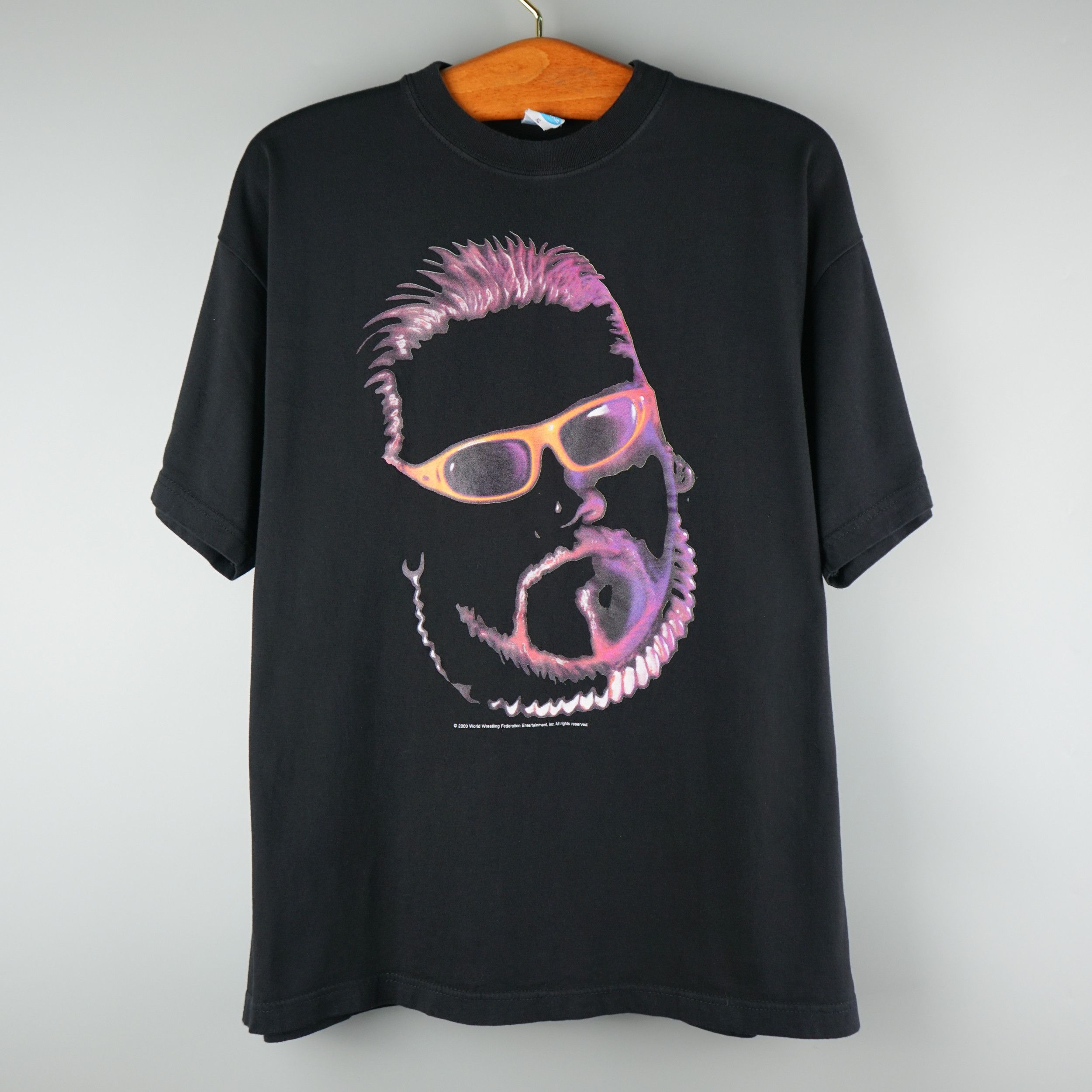 Vintage × Wwe × Wwf Vintage 2000 Rikishi Phatu WWF T-Shirt | Grailed