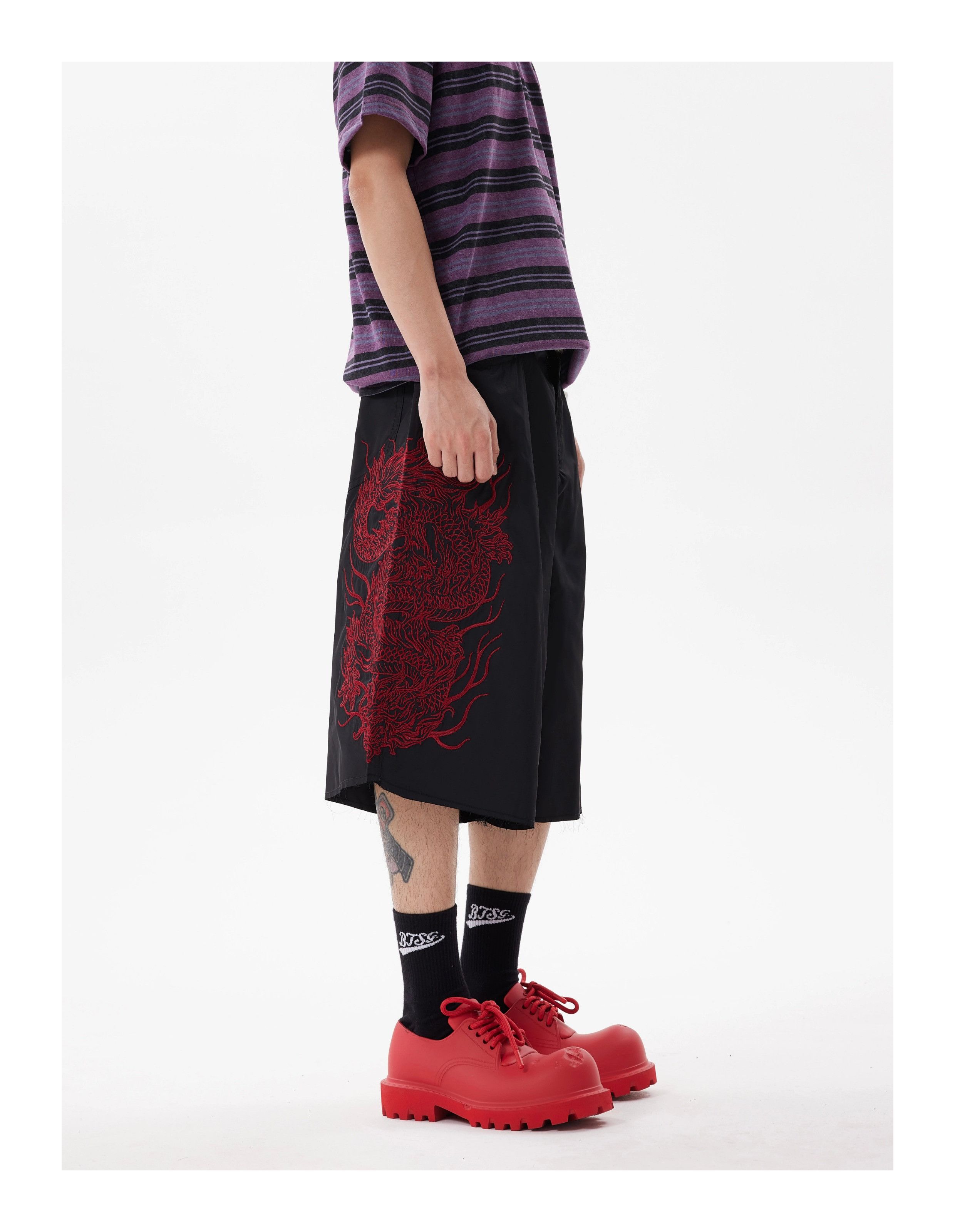 Jean × Streetwear Dragon Baggy Denim Jeans | Grailed