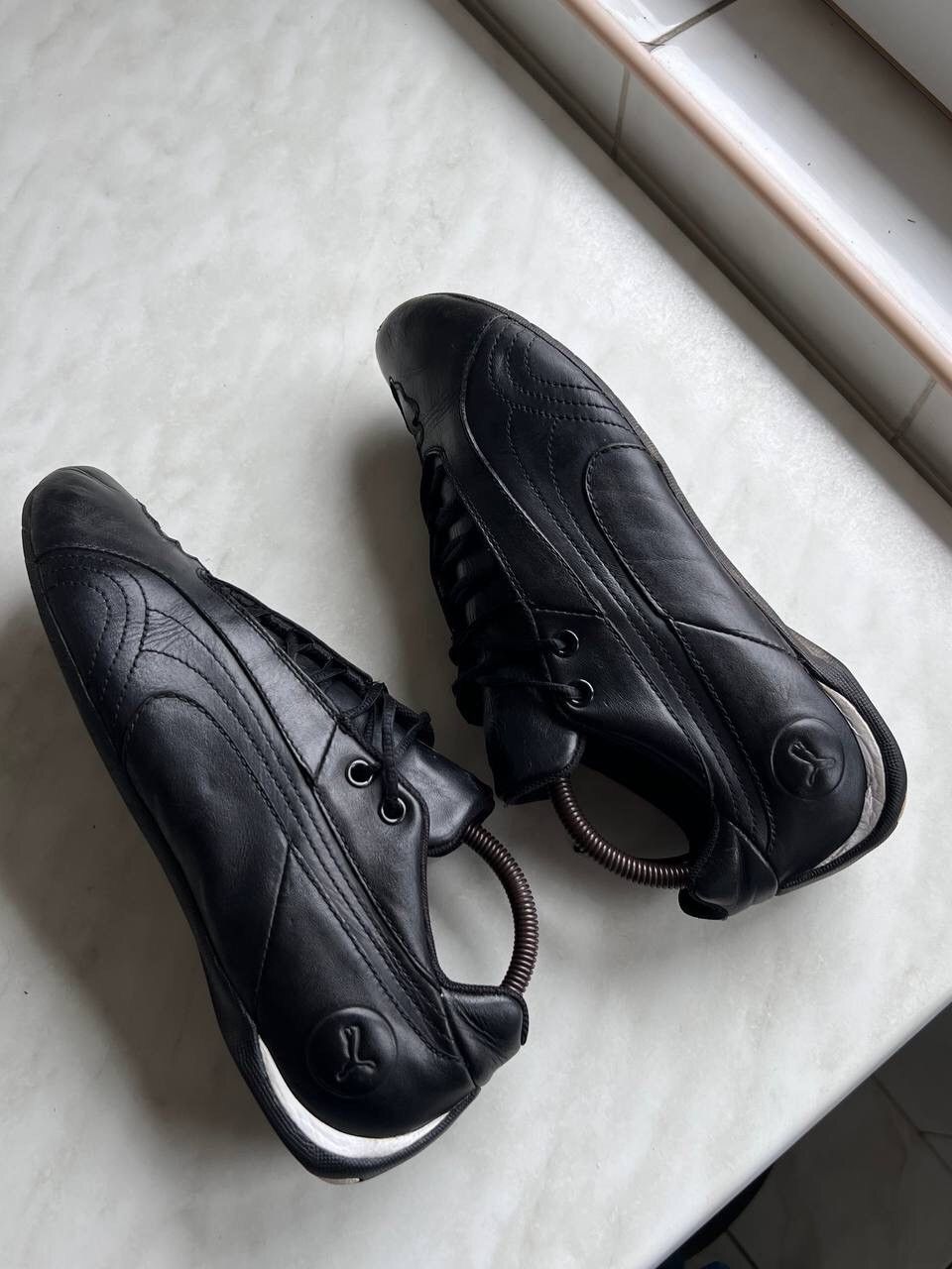 Puma × Streetwear × Vintage Sneakers Puma Speedcat Style Black Leather ...