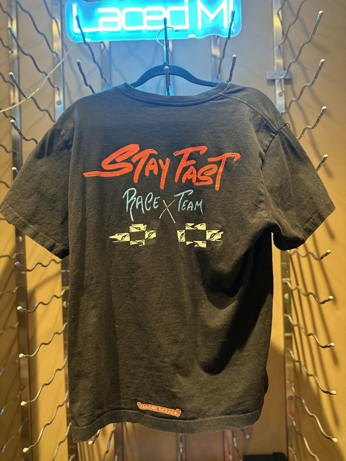 Chrome Hearts × Matty Boy XL - Chrome Hearts Matty Boy “Stay Fast” Tee ...