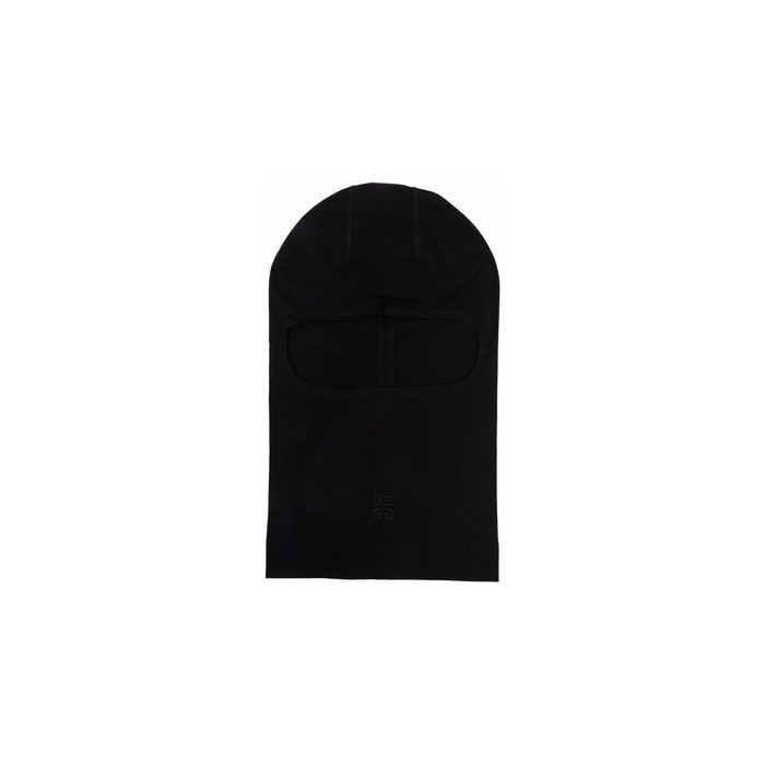 Givenchy Black Embroidered 4G Logo Balaclava | Grailed