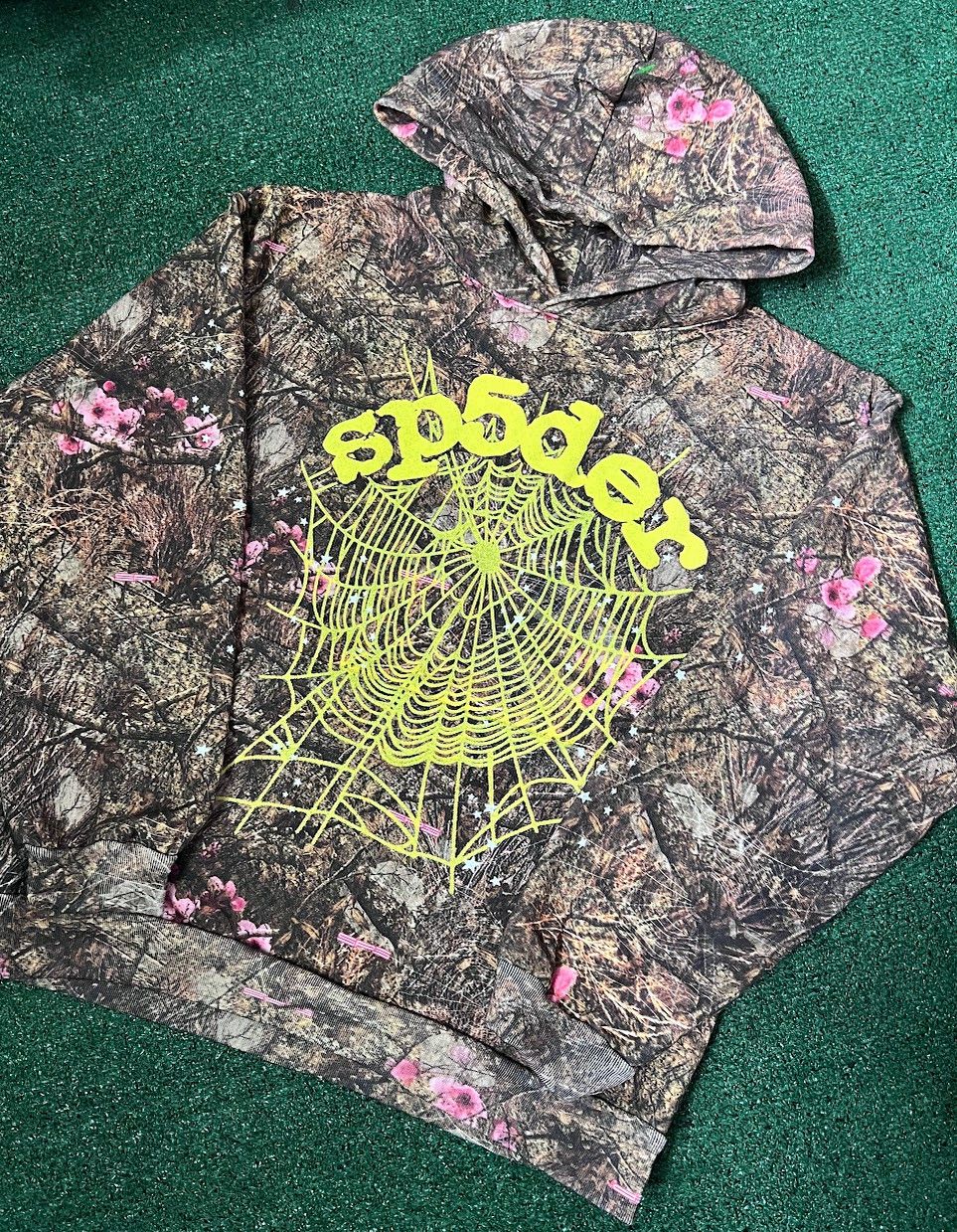Spider Worldwide Sp5der Camo Hoodie | Grailed