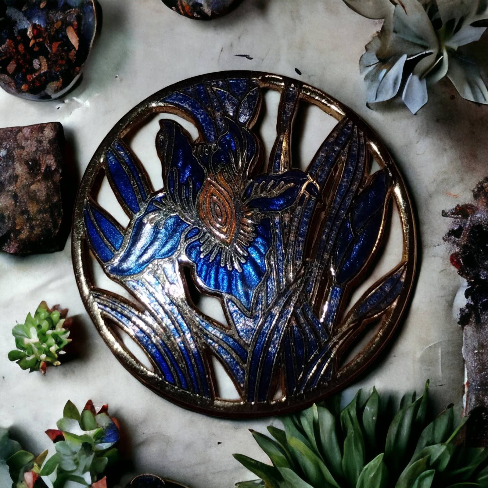 Vintage 55 Beautiful vintage colossal flower brooch | Grailed