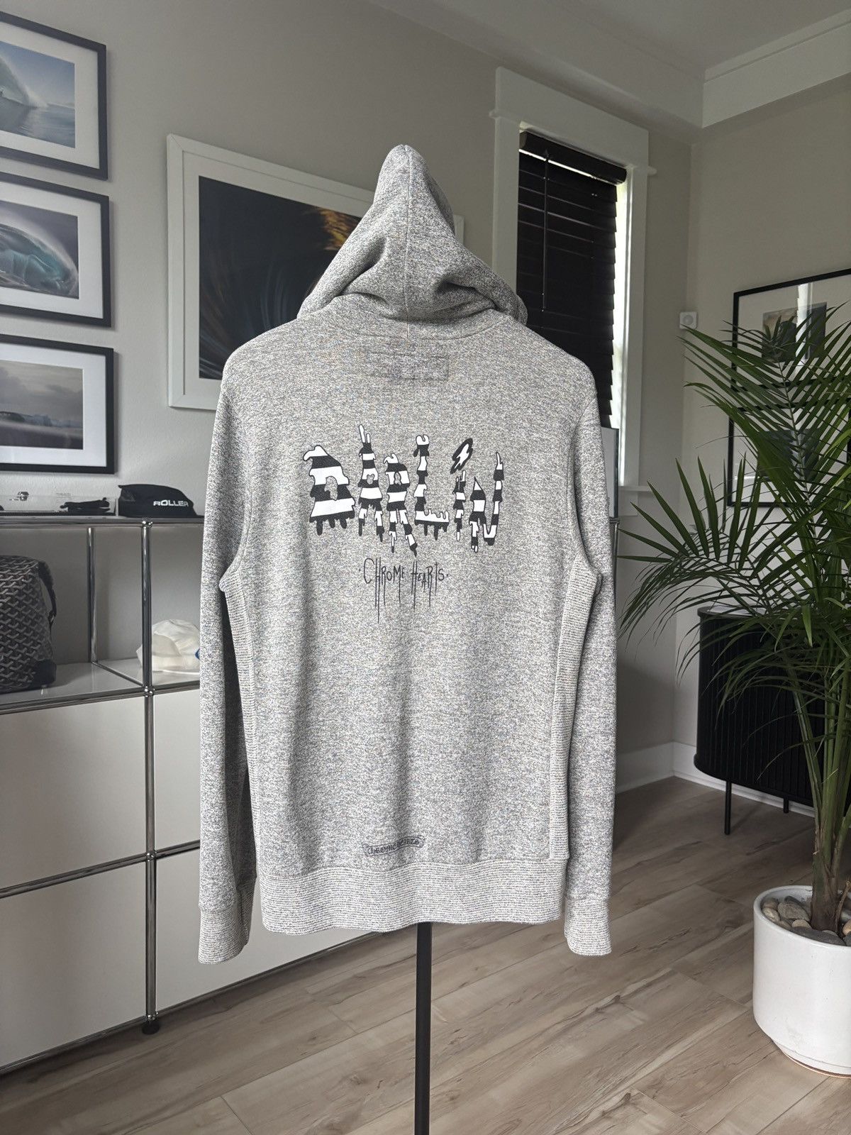 Chrome Hearts CHROME HEARTS - KNITTED RARE DARLIN ZIP HOODIE | Grailed