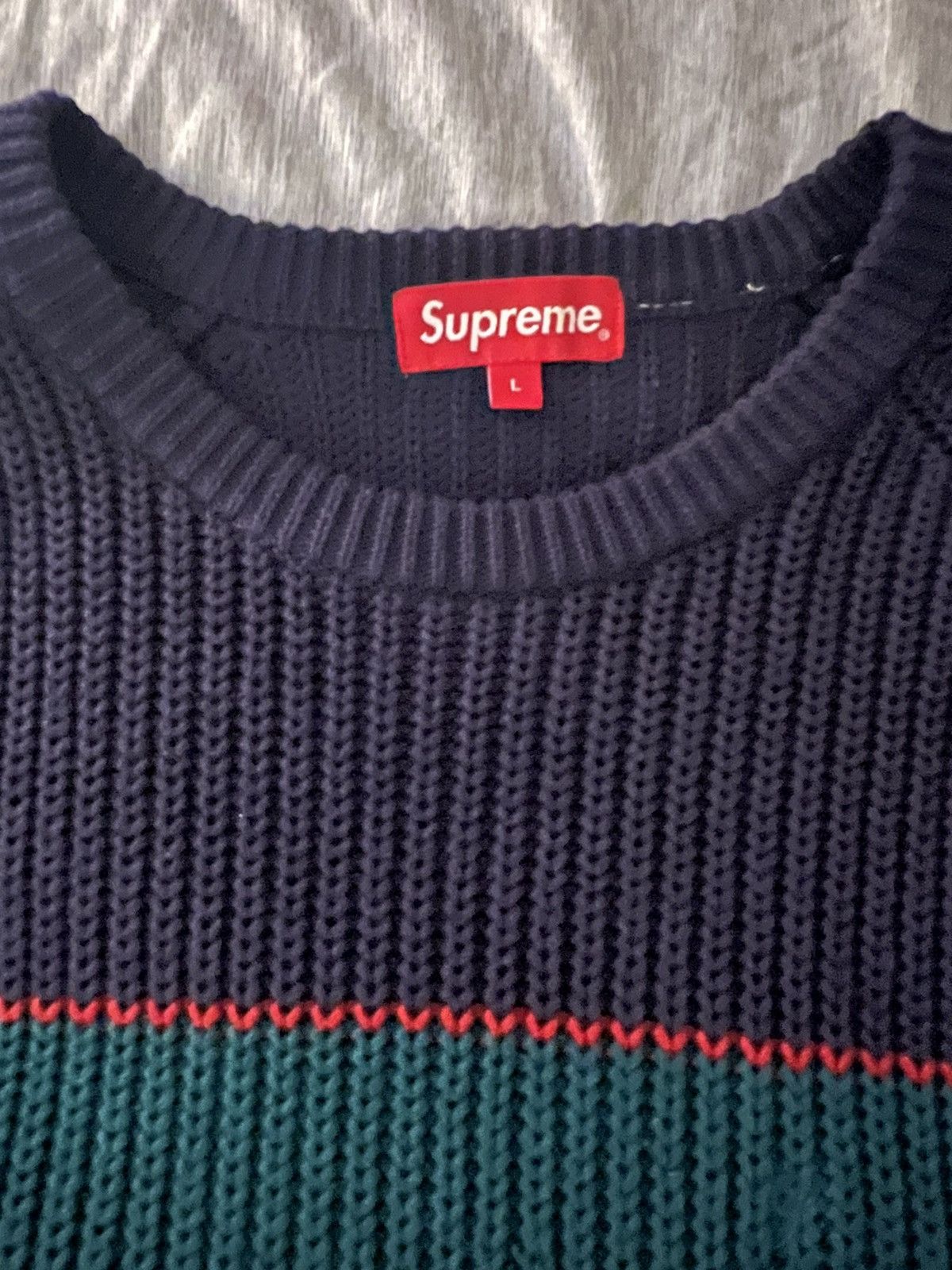 Streetwear × Supreme × Vintage Supreme knit sweater | Grailed