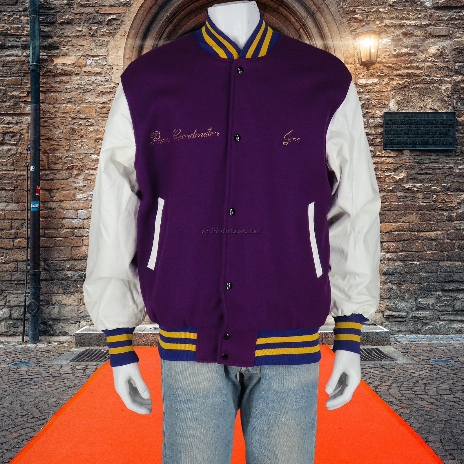 Other 80s Pope John Paul II The Celibacy Tour Letterman Jacket XL | Grailed