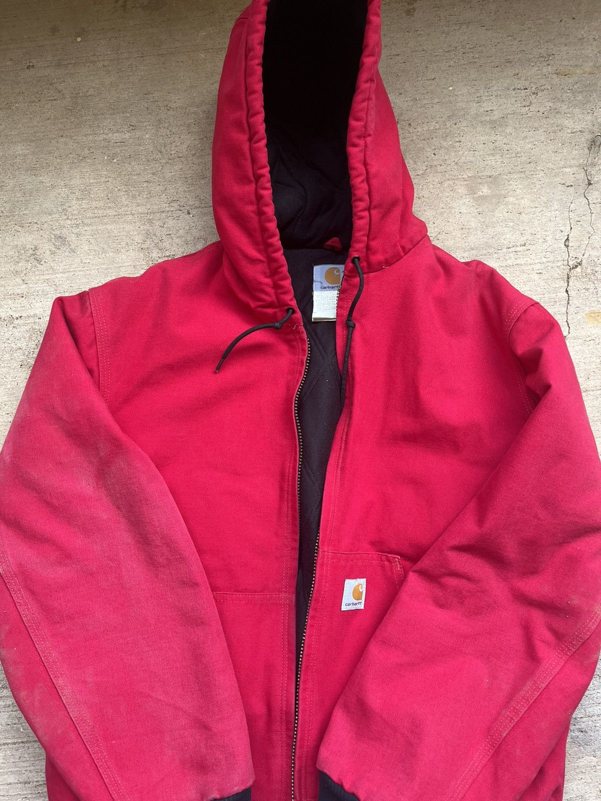 Carhartt × Vintage Red Carhartt Jacket | Grailed