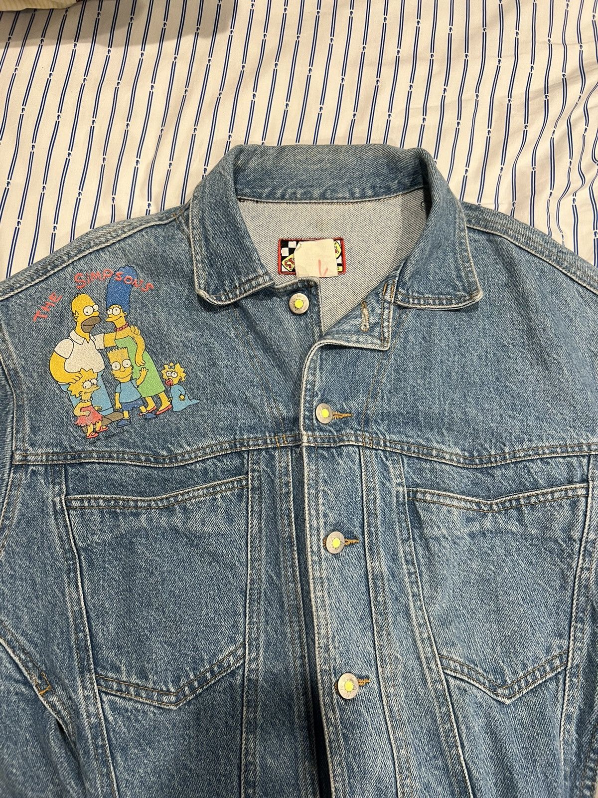 Vintage Vintage Simpsons Jean Jacket | Grailed