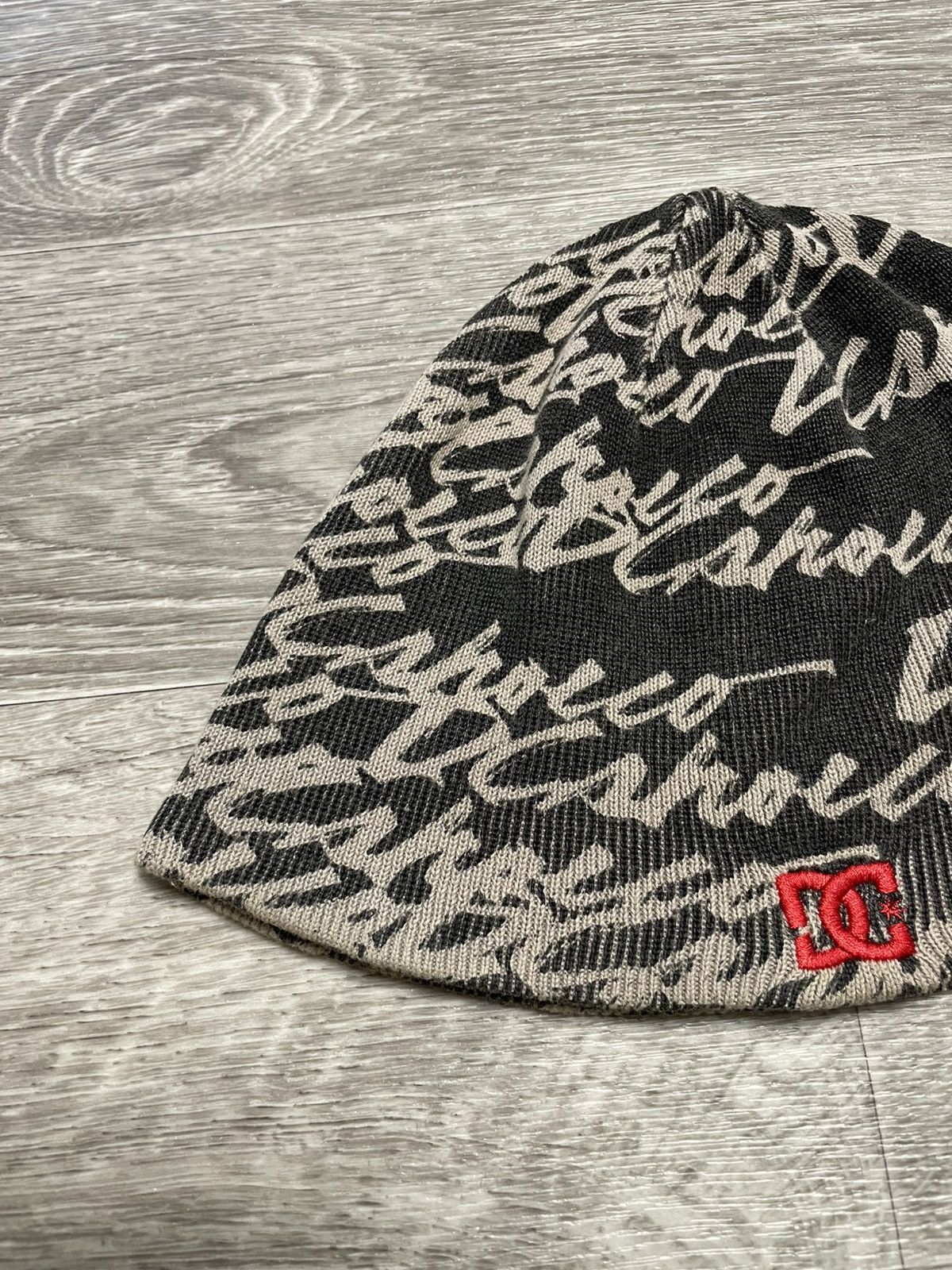 DC Vintage DC Skateboarding Double Sided Beanie Hat Y2K 90s | Grailed
