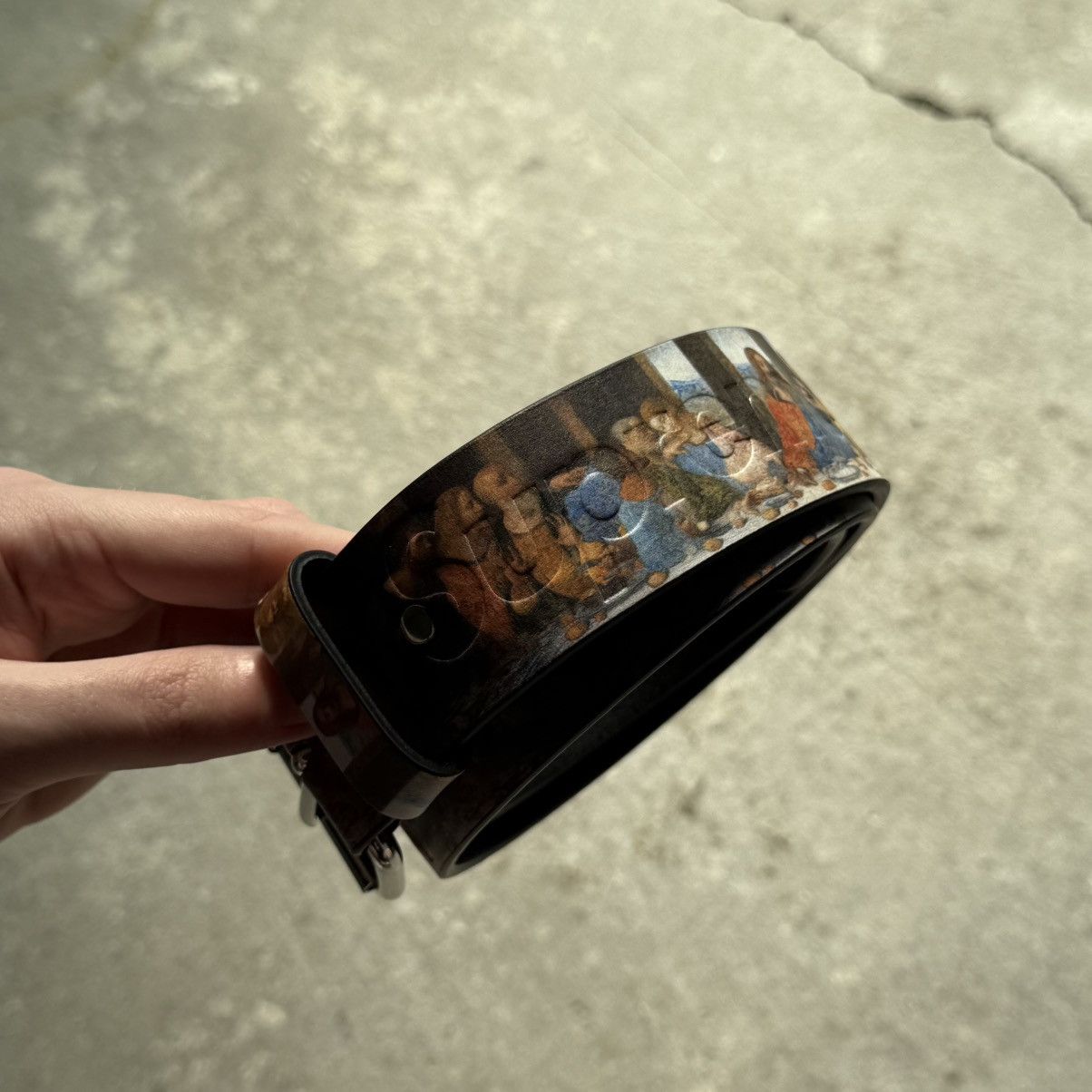 Supreme SS25 Last Supper Jesus Belt | Grailed