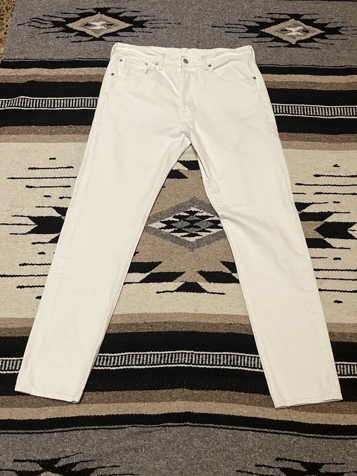 Levi's Levi’s 501CT Selvaged White Denim | Grailed