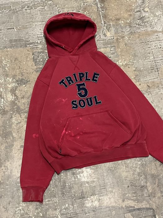 Rare Crazy rare y2k triple five soul hip hop streetwear hoodie | Grailed