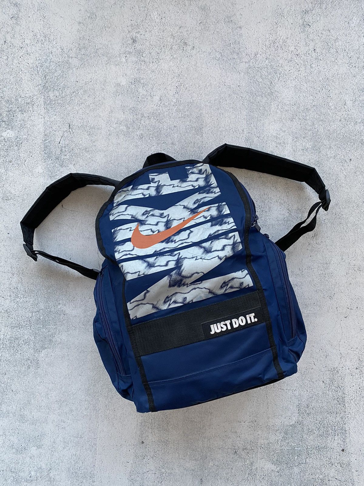 Nike Vintage 90's Nike Center Swoosh Backpack Rucksack | Grailed