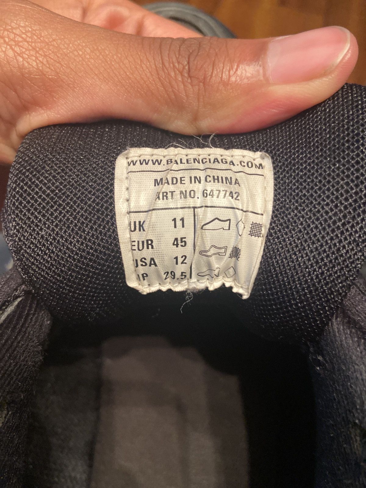 Balenciaga All black track balenciagas | Grailed