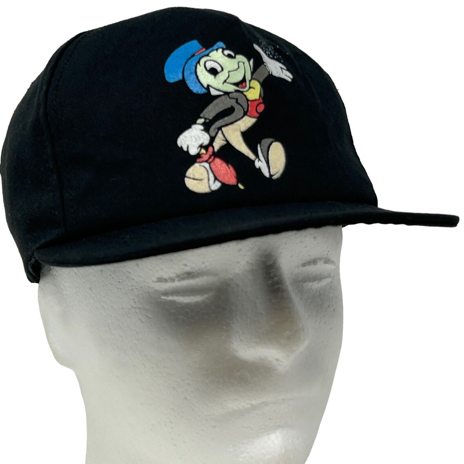 Disney Jiminy Cricket Walt Disney Hat Vintage 90s Black Earth Day | Grailed