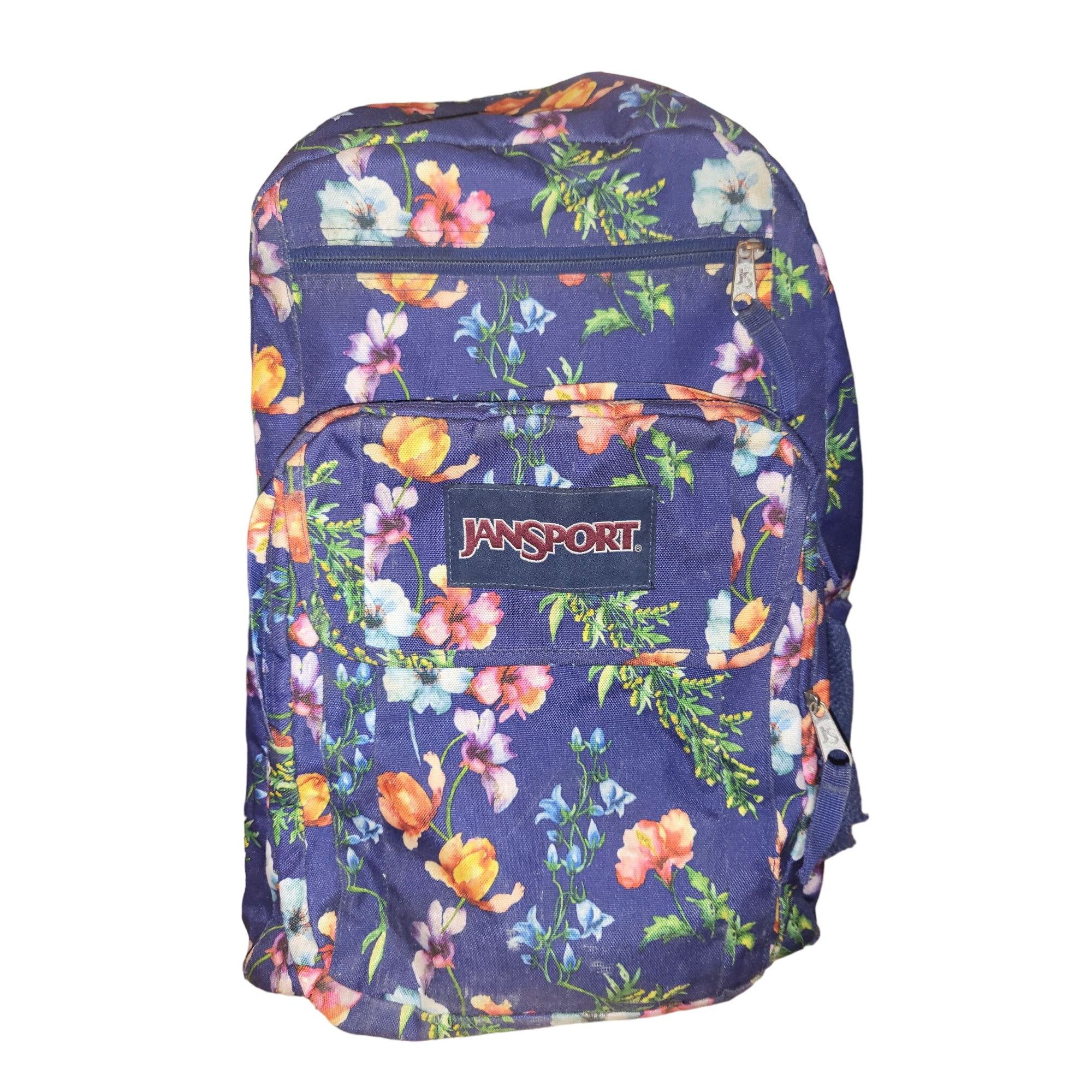 Jansport Jansport Big Student Floral Backpack Adjustable Straps Multi ...