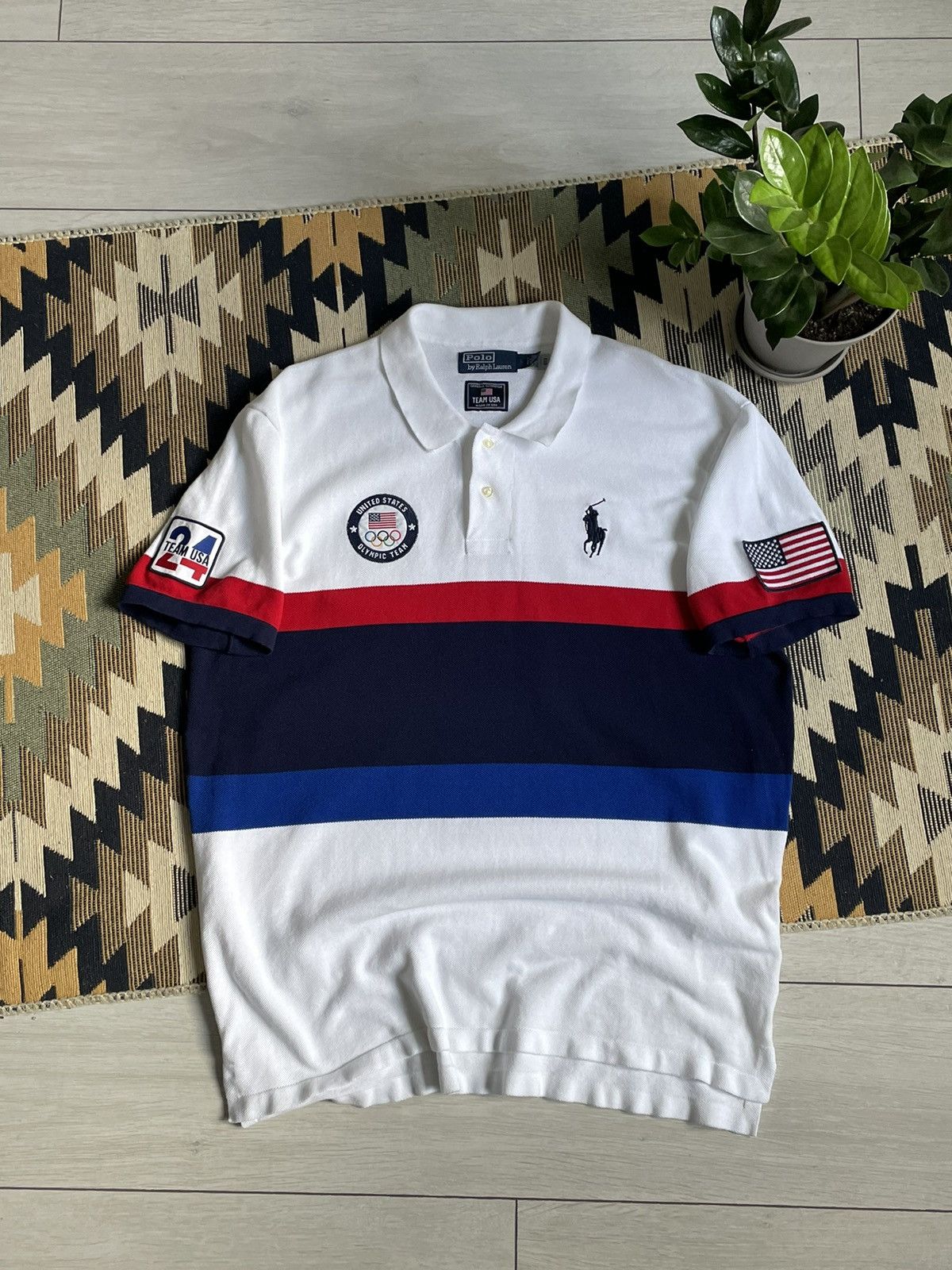 Luxury × Polo Ralph Lauren × Streetwear Polo Ralph Lauren USA Flag ...