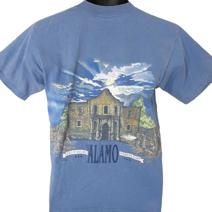 Vintage Remember The Alamo T Shirt Mens Size Medium Vintage 90s | Grailed