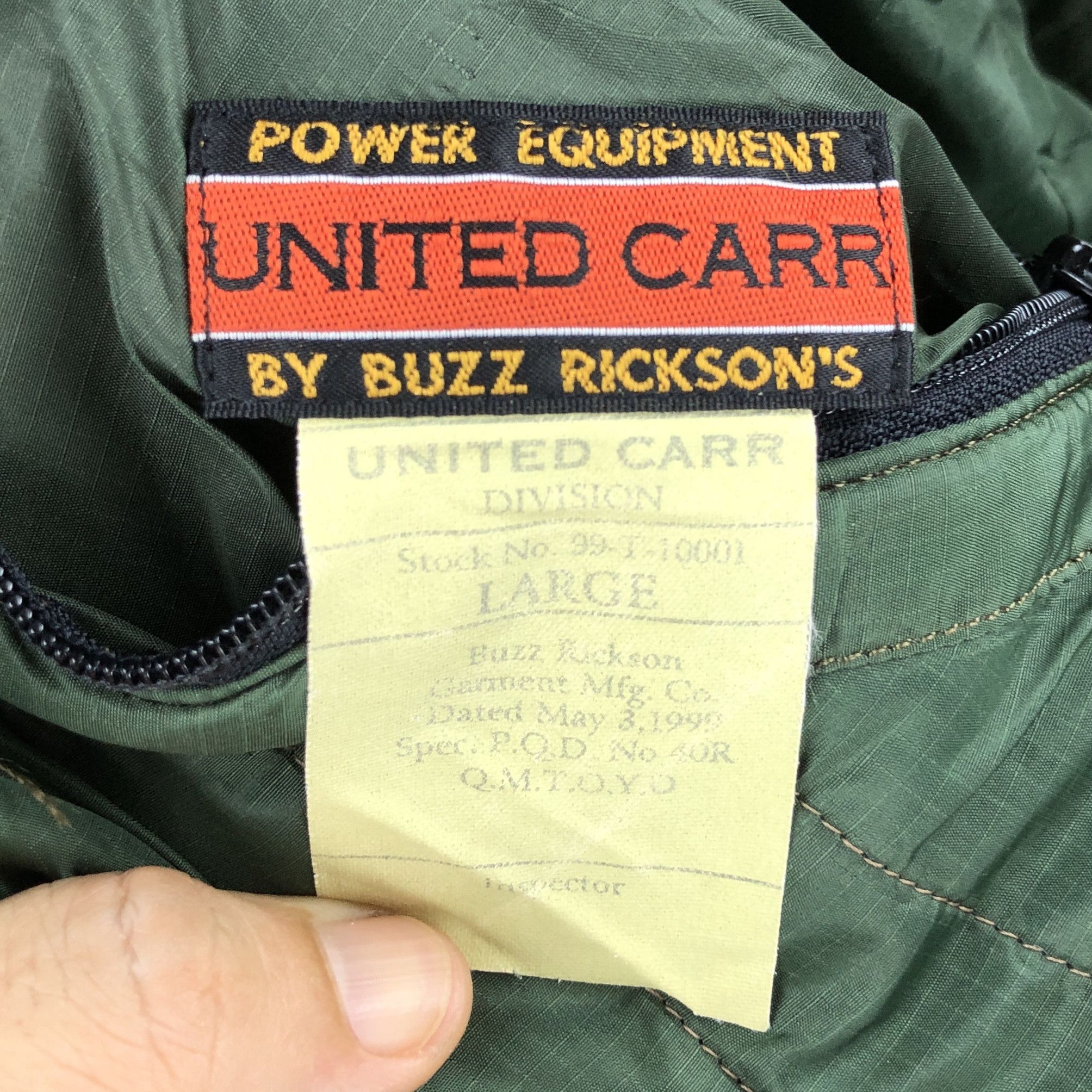 Vintage Vintage Buzz Ricksons Toyo Reversible Puffer Windbreaker L | Grailed